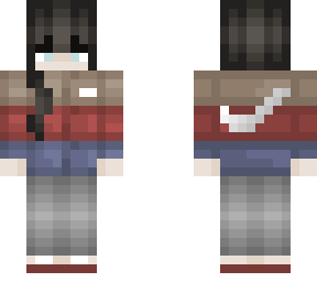 Asa Butterfield Girl | Minecraft Skin