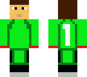 Enol goalkeeper kit | Minecraft Skin