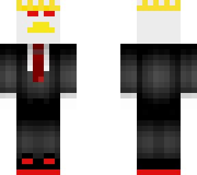 Evil duck in suit | Minecraft Skin