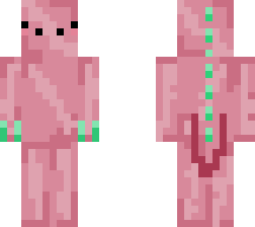 Inflatable Pink Dino | Minecraft Skin