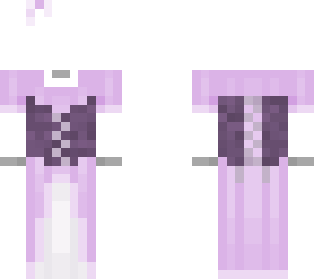 Purple Medieval dress Base | Minecraft Skin