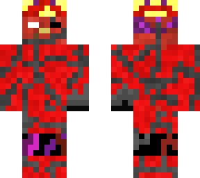 Arch Demon Herobrine: King of demons | Minecraft Skin