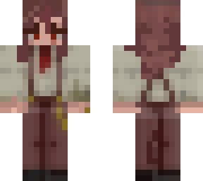 Idk but with the outfit of Quackity Las Nevadas | Minecraft Skin