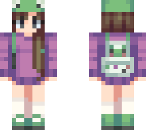 Purple leap - FS / Gift | Minecraft Skin