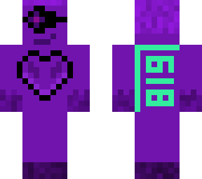 Purple Void v1.1 | Minecraft Skin