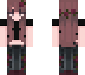 rose girl | Minecraft Skins