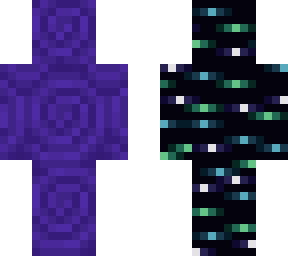 Nether and End Portal | Minecraft Skin