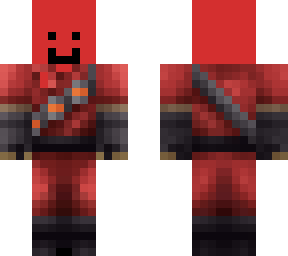 pyro but with red skin(and no mask) | Minecraft Skin