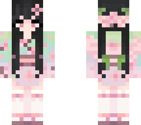 strawberry matcha fairy | Minecraft Skin