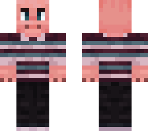 Striped Collared Shirt | Minecraft Skin