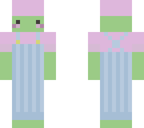 Turtle Pink Overalls | Minecraft Skin