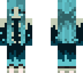 Warden girl | Minecraft Skin