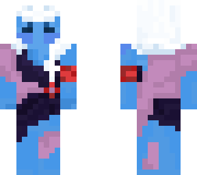 BLue tiefling drow maybe? | Minecraft Skin