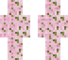 Cherry blossom camouflage | Minecraft Skin