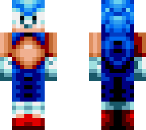 classic sonic | Minecraft Skin