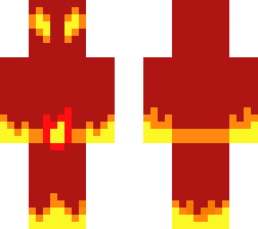 Magma Man | Minecraft Skin