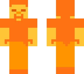 orange steve | Minecraft Skins
