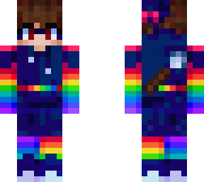 Scene girl vibrant | Minecraft Skin