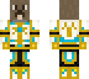Tim’s lucky the beaver armor | Minecraft Skin
