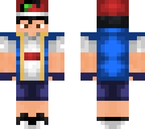 ash ketchum classic fixed | Minecraft Skin