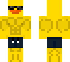 buff ducky man | Minecraft Skin