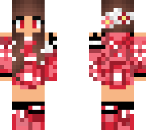 red girl | Minecraft Skins