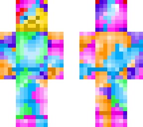 rainbow steve | Minecraft Skins