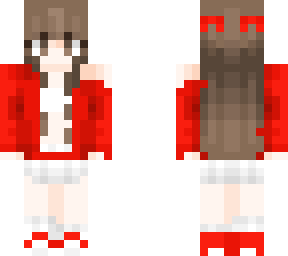 red + white remake | Minecraft Skin