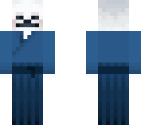 Spring Skeleton Yukata | Minecraft Skin