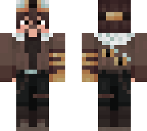 Steampunk middle aged dude | Minecraft Skin