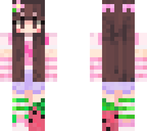 strawberry girl | Minecraft Skin