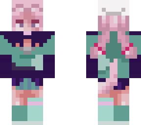 pink fox | Minecraft Skins