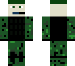 basic generic soldier | Minecraft Skin