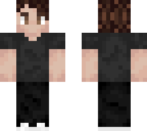 Boy minecraft skin, brown curly hair | Minecraft Skin