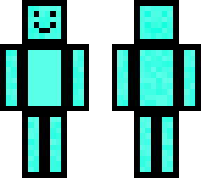 Cyan Skin | Minecraft Skin