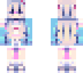 ORen-Rain Blue | Minecraft Skin