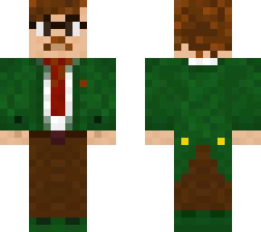 Stardew Valley - Doctor Harvey v5 final | Minecraft Skin