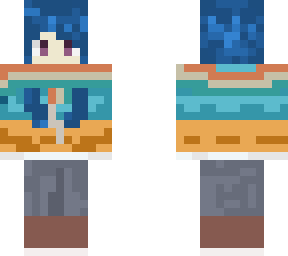 yuru camp rin shima | Minecraft Skin