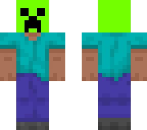 creeper steve | Minecraft Skins