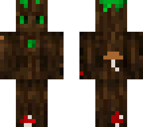 Esmerald Dark oak “ent” 2.0 | Minecraft Skin