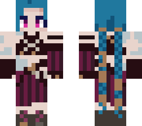 Jinx | Minecraft Skin