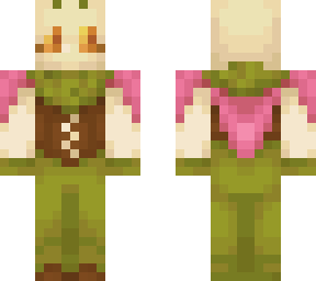 lush cave inspired moth | Minecraft Skin