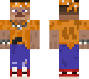 orange steve | Minecraft Skins