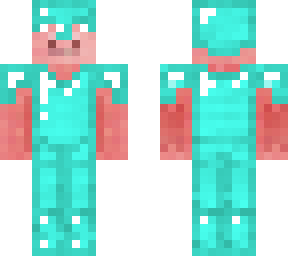 Pig in Diamond Armor | Minecraft Skin