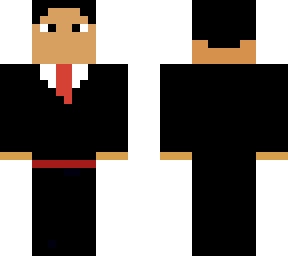 suited | Minecraft Skin