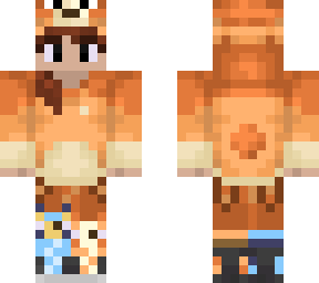Bluey Bingo outfit | Minecraft Skin