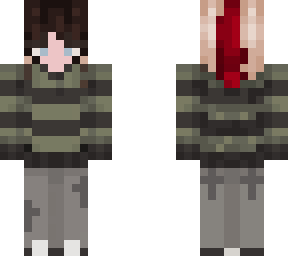 Calico hair grunge | Minecraft Skin