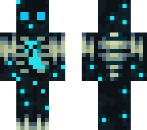 Cute Skulk | Minecraft Skin