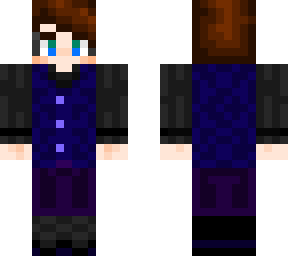 Gender neutral Gothic person | Minecraft Skin