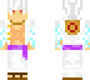 gear 5 luffy | Minecraft Skins